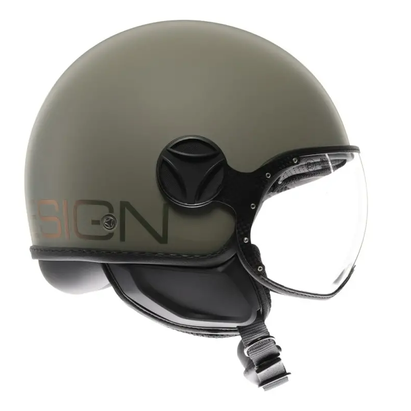 CASCO MOTO MOMO DESIGN FGTR CLASSIC E2206 FLIP MATT GREEN/BRONZE